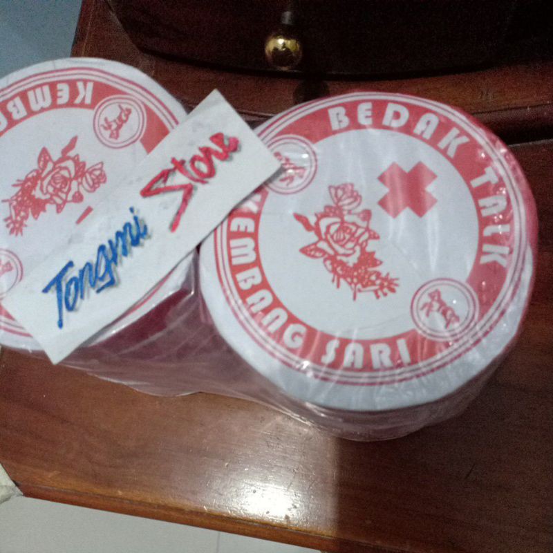 Jual Bedak Bayi Kembang Sari/Bedak Palang Merah 50gr isi 6pcs(Per6 ...