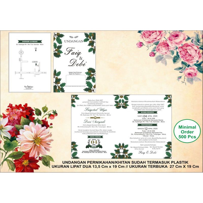 Jual Undangan Nikah / Undangan Khitan | Shopee Indonesia