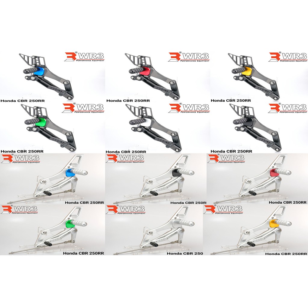 Jual Footstep Racing WR3 V-Series Honda CBR 250RR CBR 250 RR | Shopee ...