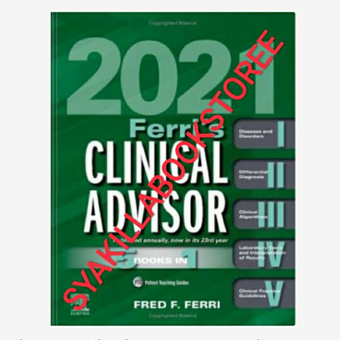 Jual Buku Ferri's Clinical Advisor 2021 by FRED FERRI | Shopee Indonesia