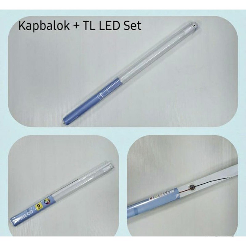 Jual lampu TL led 18 watt set 120cm lampu TL led T8 18w 18 watt 120cm ...