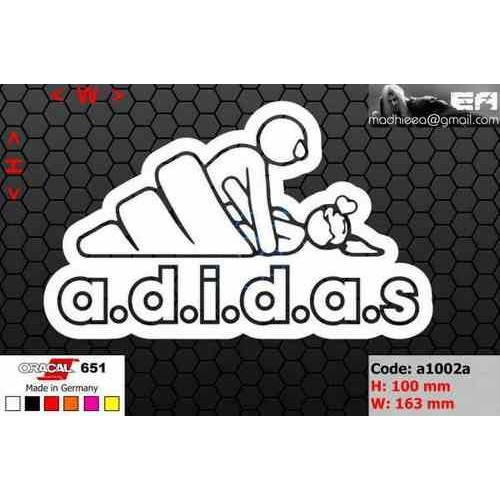 Jual ea cutting sticker / decal Code: a1002a ( adidas ) | Shopee Indonesia