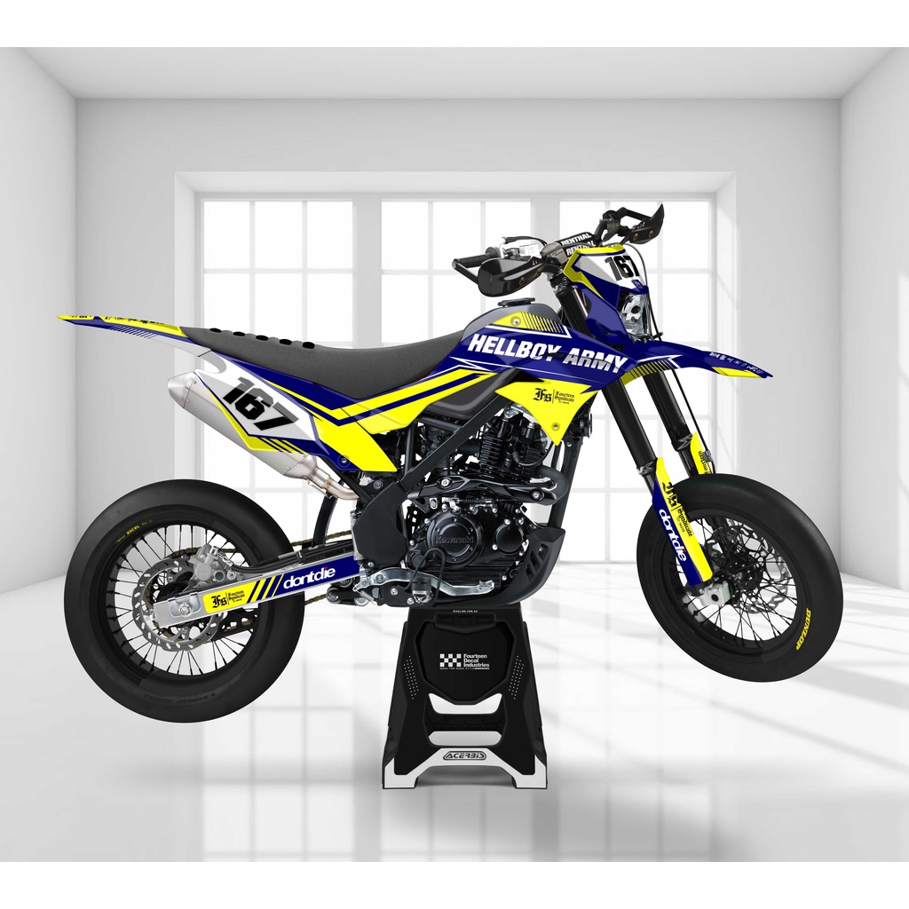 Jual DECAL DTRACKER 150 - stiker dekal motor dtracker full body DTX 3 ...