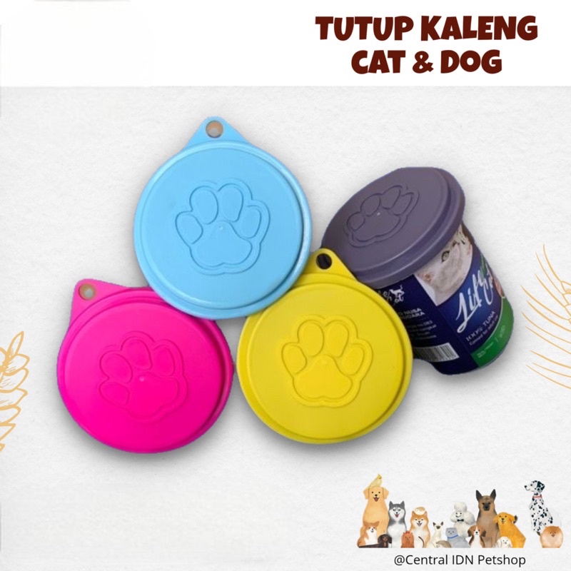 Jual PENUTUP KALENG MAKANAN KUCING & ANJING - TUTUP KALENG KUCING ...