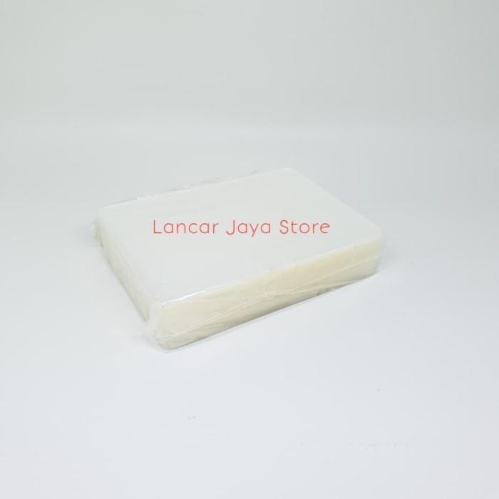 Jual kertas- plastik laminating ktp / laminating ktp hombo 100 - micron ...
