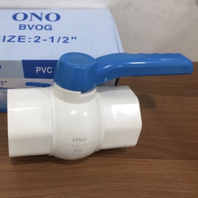 Jual BVOG Ballvalve 2-1/2”inci ono putih ASLI BAGUS ORI stop keran ...