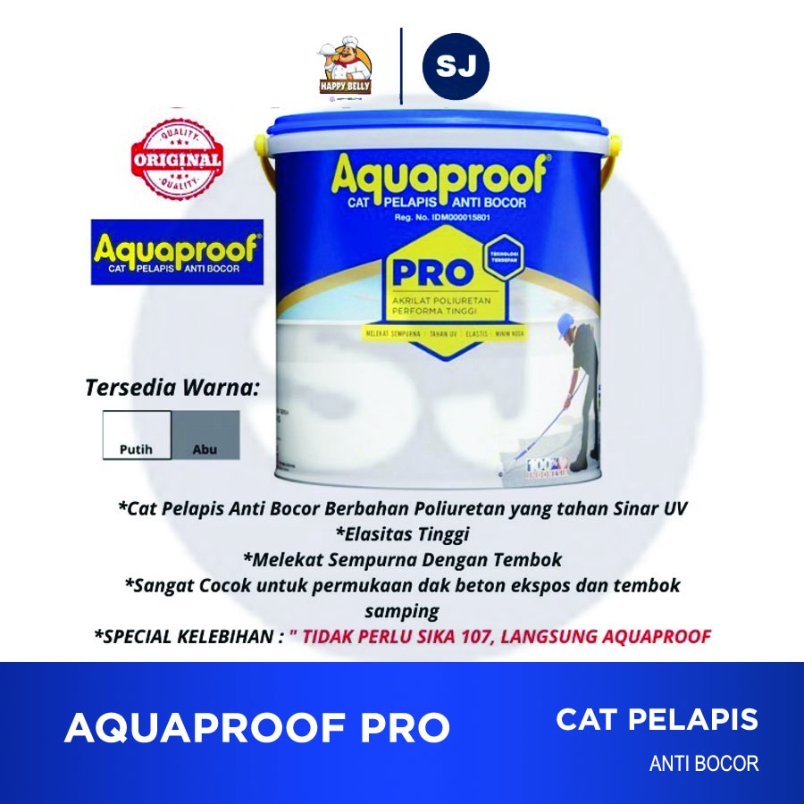Jual Aquaproof PRO Pelapis Anti Bocor Inovasi Baru 4 KG/Waterproofing ...