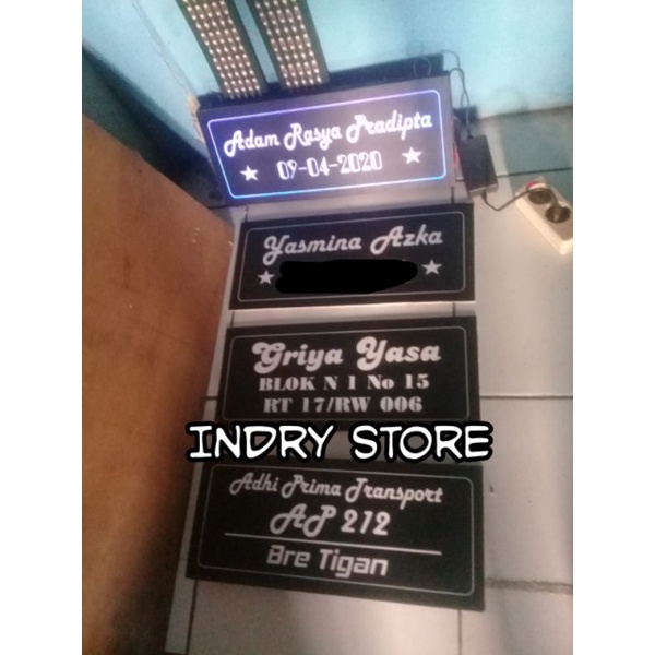 Jual Nomor lambung bus, nomor rumah, papan nama | Shopee Indonesia