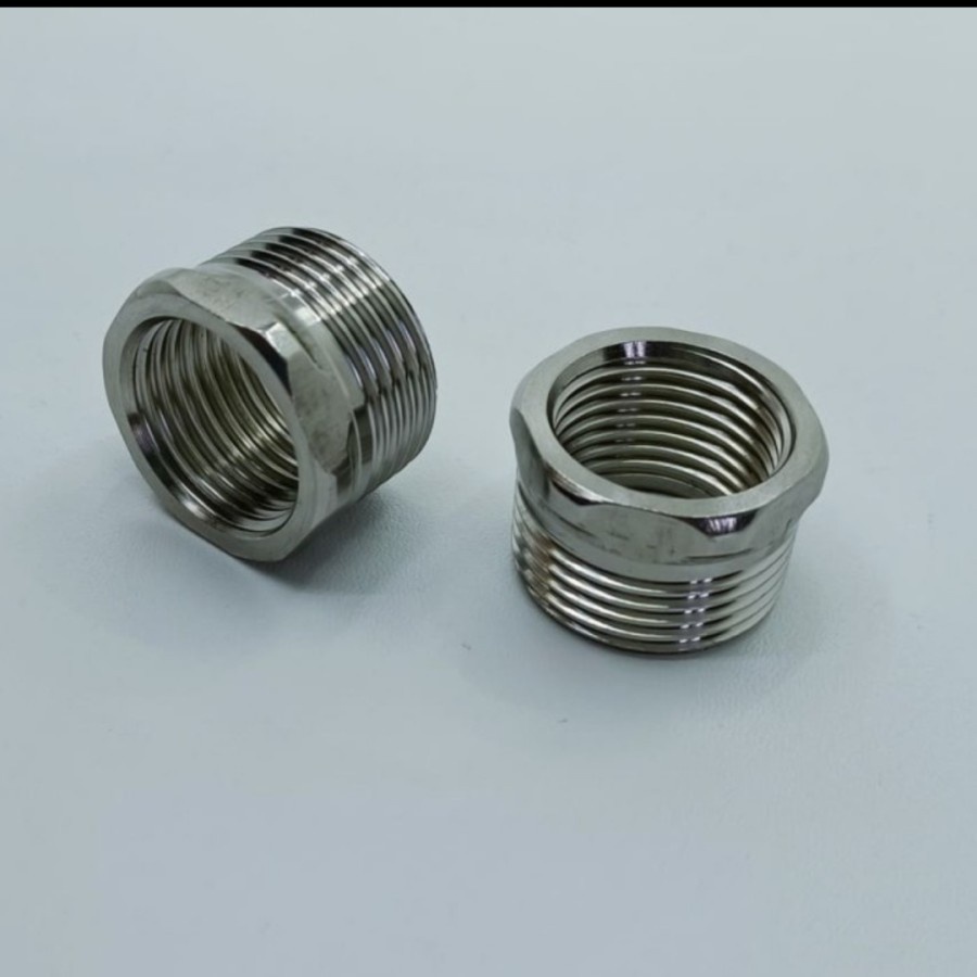 Jual Nepel Sambungan Kran / Volk ring 3/4 ke 1/2 inch Stainless ...