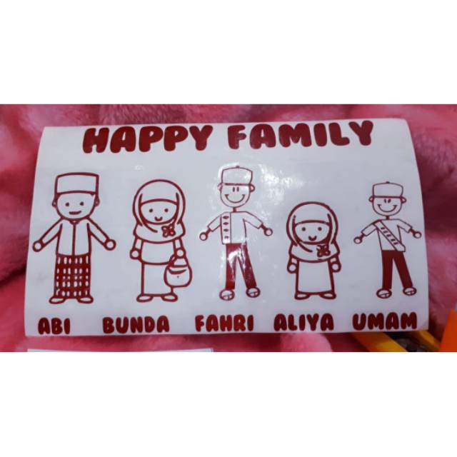 Jual Stiker mobil seri keluarga | Shopee Indonesia