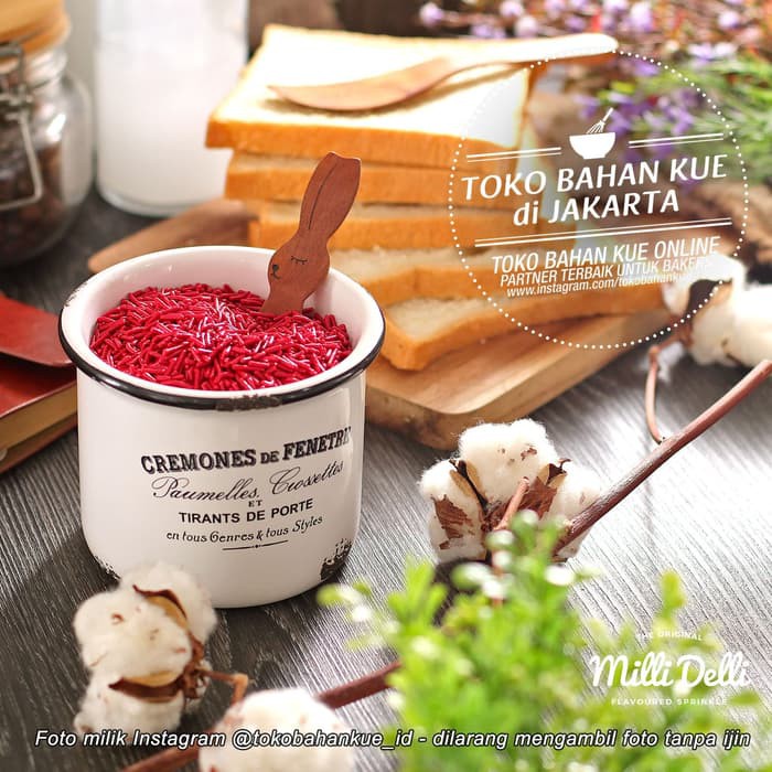 Jual Milli Delli Premium Meises RED VELVET Mesis Chocorice Sprinkle ...