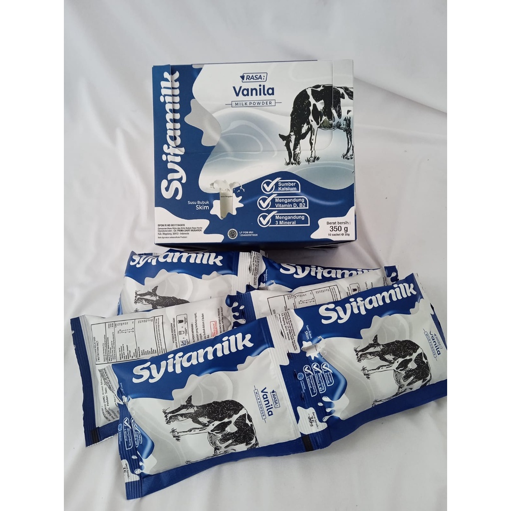 Jual Susu SYIFAMILK SACHET Susu VANILLA ISI 10 SACHET | Shopee Indonesia
