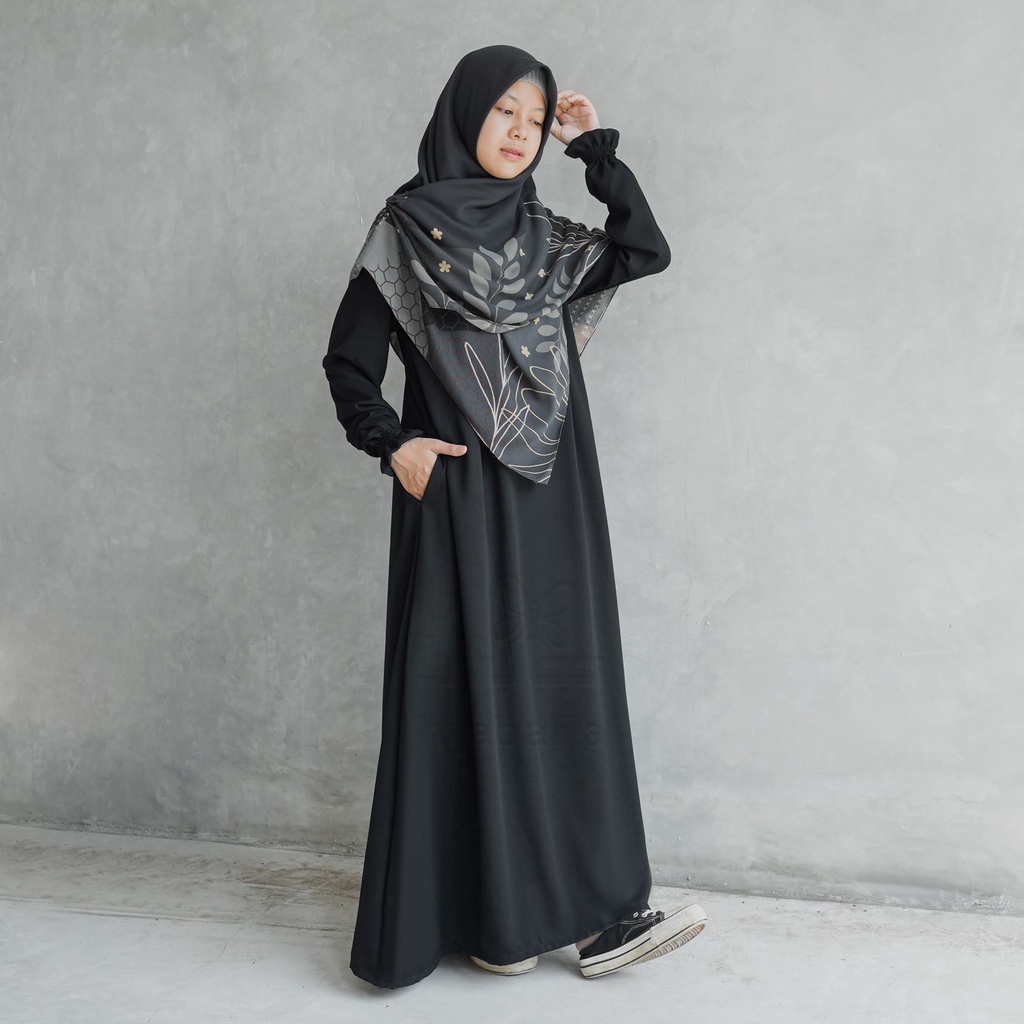 Jual Gamis Q Hijab Alila gamis syari | Shopee Indonesia