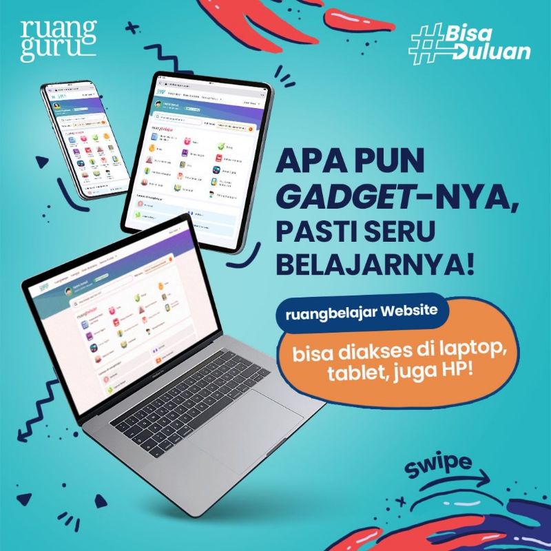 Jual Ruangguru Paket 1 Tahun Ajaran Ruangbelajar SD, SMP, SMA, SMK, dan ...