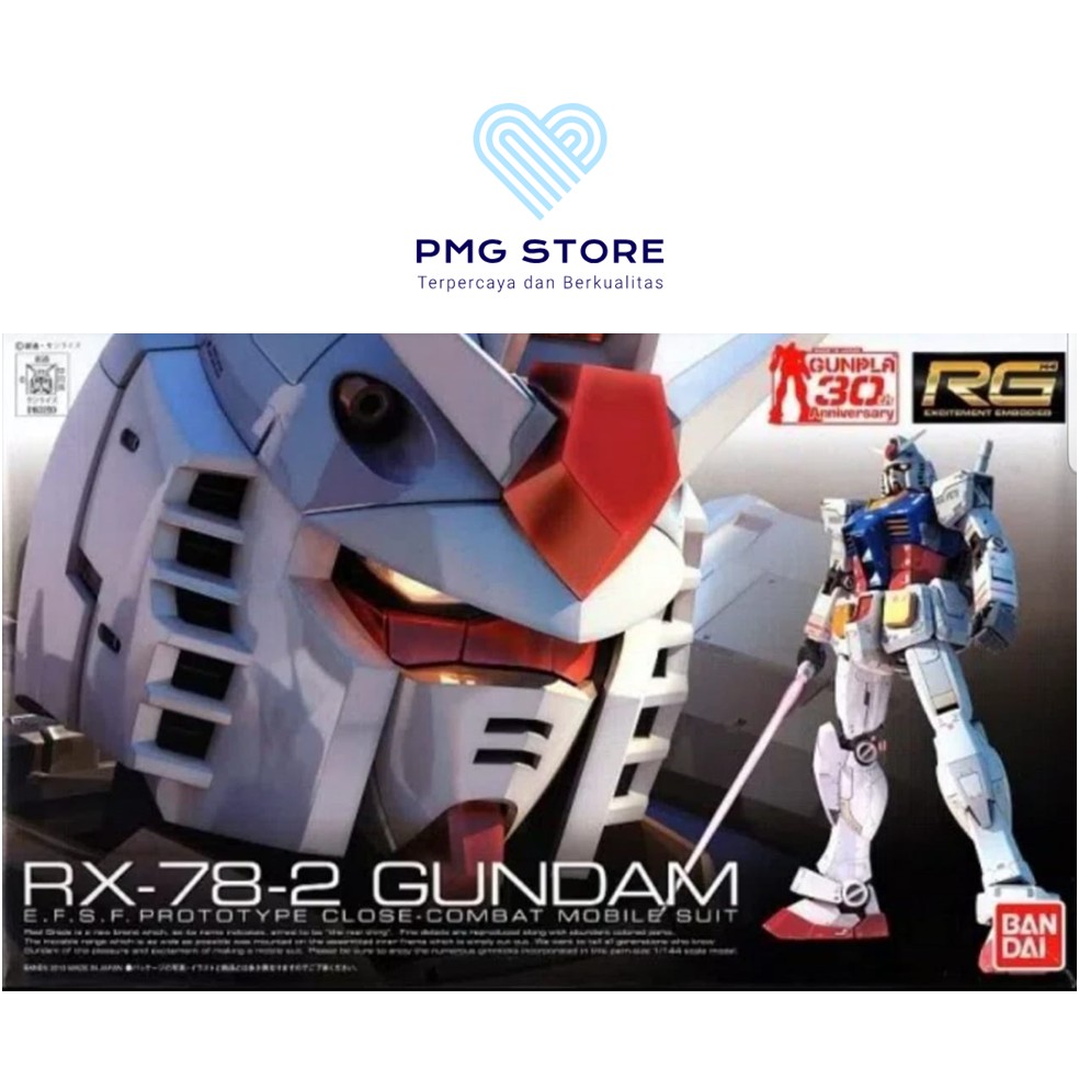 Jual GUNDAM RG (Real Grade) RX-78-2 | Shopee Indonesia