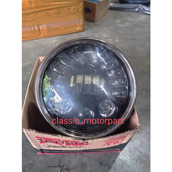 Jual lampu depan standar megapro primus reflektor daymaker 19 titik set ...