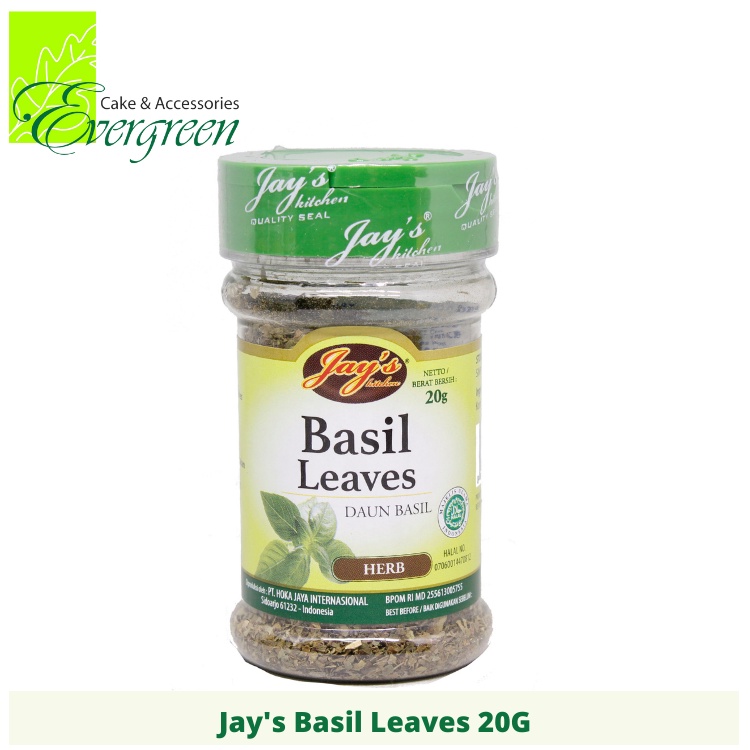 Jual Jay's Basil Leaves 20G | Shopee Indonesia