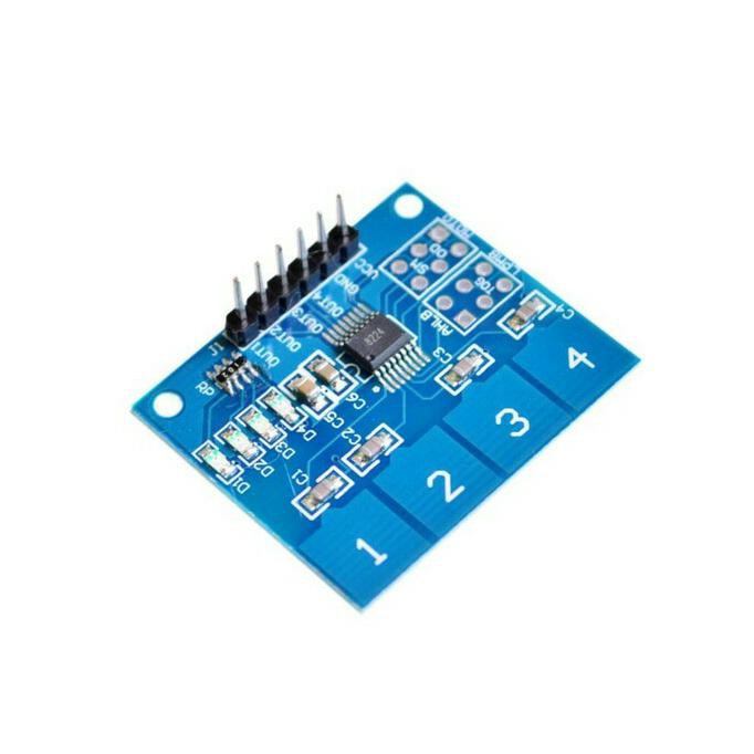 Jual Ttp224 4 Key Touch Induction Ic Touch Sensor Module Artec01 Ayo ...