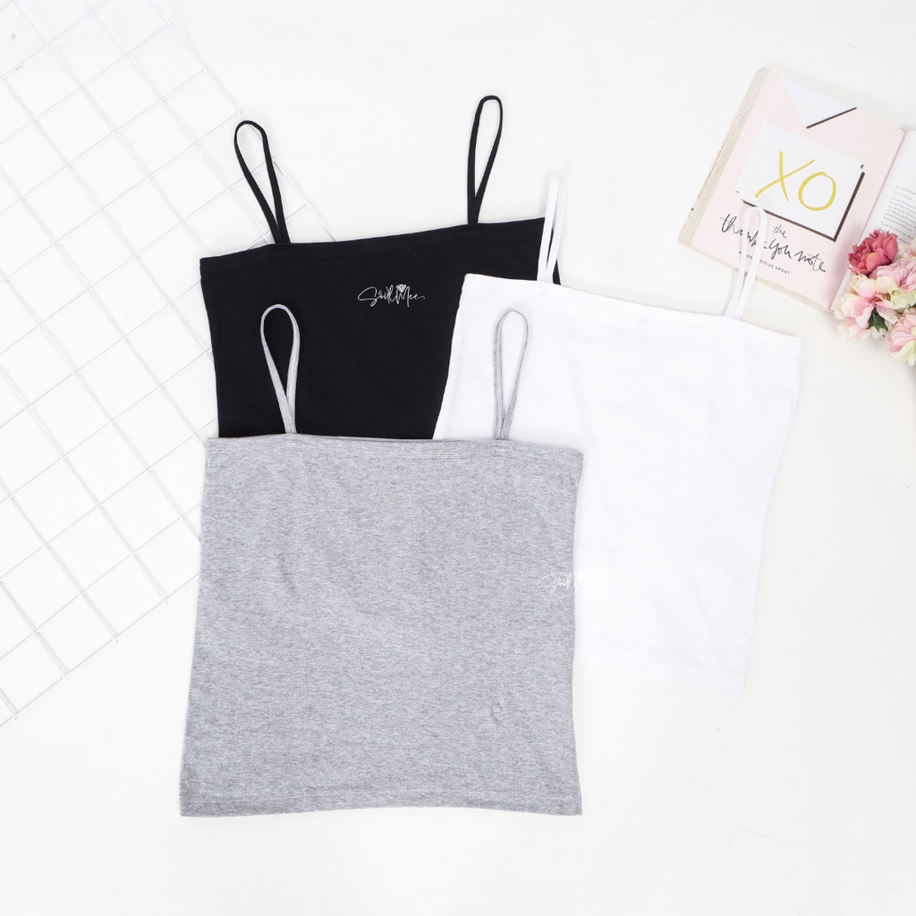 Jual Annie Kemben Premium Tradisional Square Tanktop Hitam Simple ...