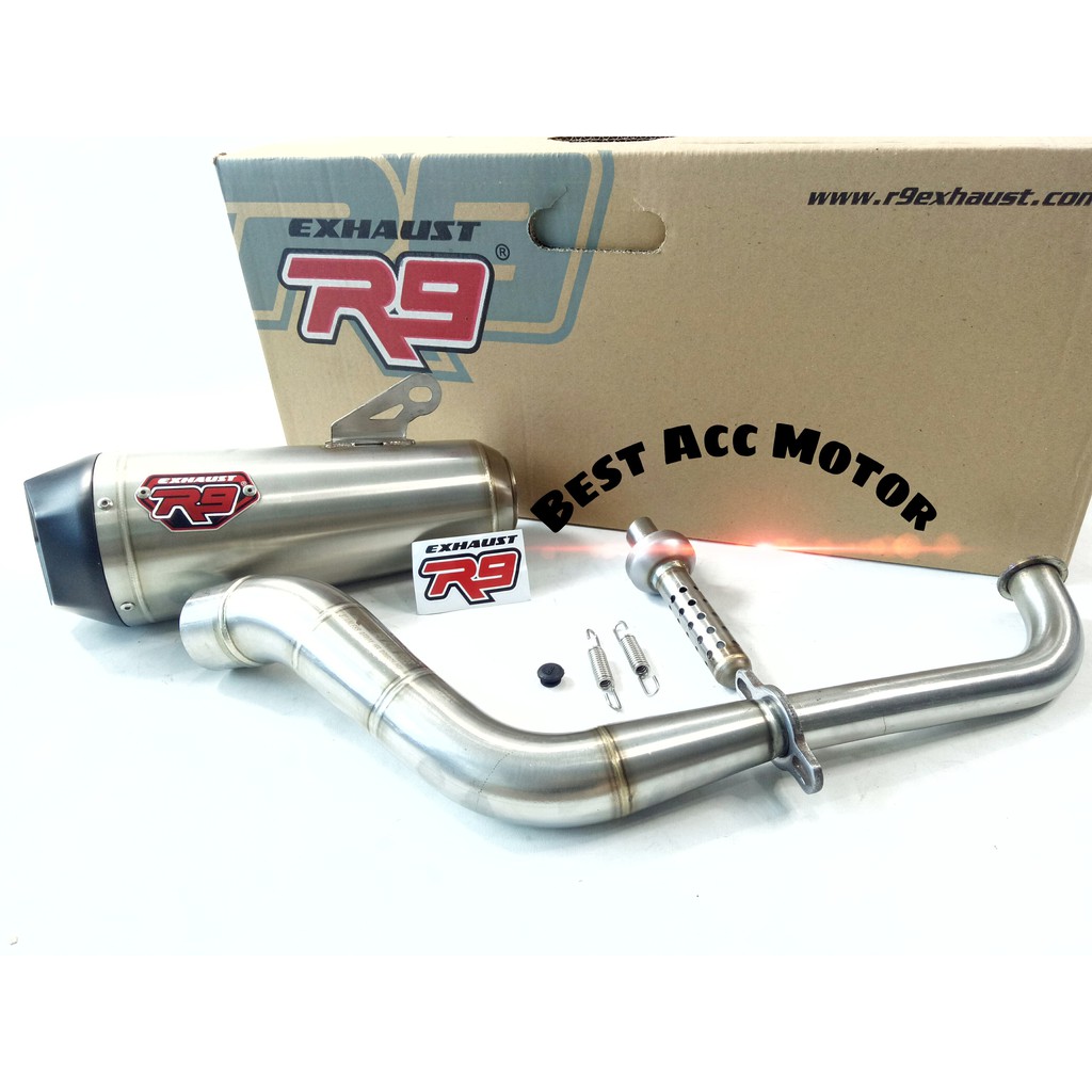 Jual KNALPOT R9 NMAX ALPHA SERIES NMAX NEW 2020 2021 2022 KNALPOT ...