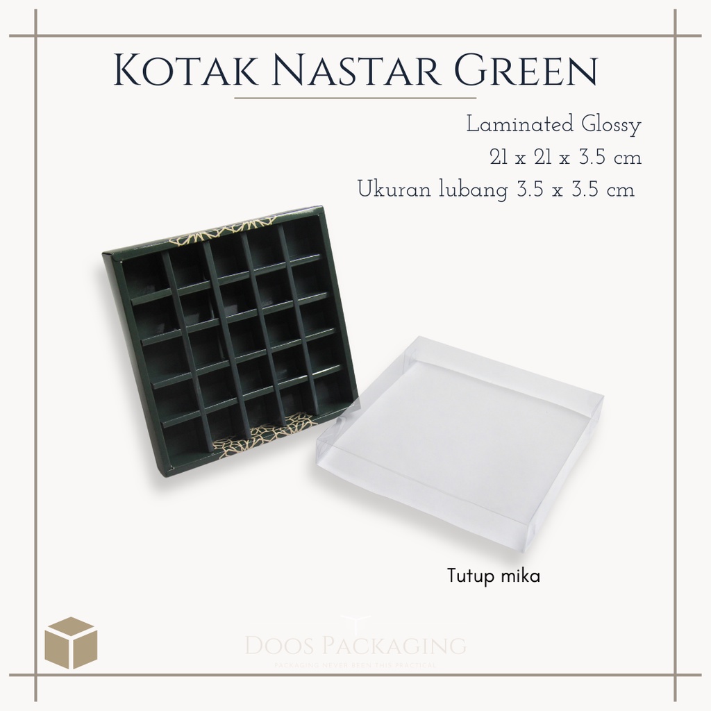 Jual Box Packaging Nastar Sekat Mika Lebaran Hampers | Shopee Indonesia