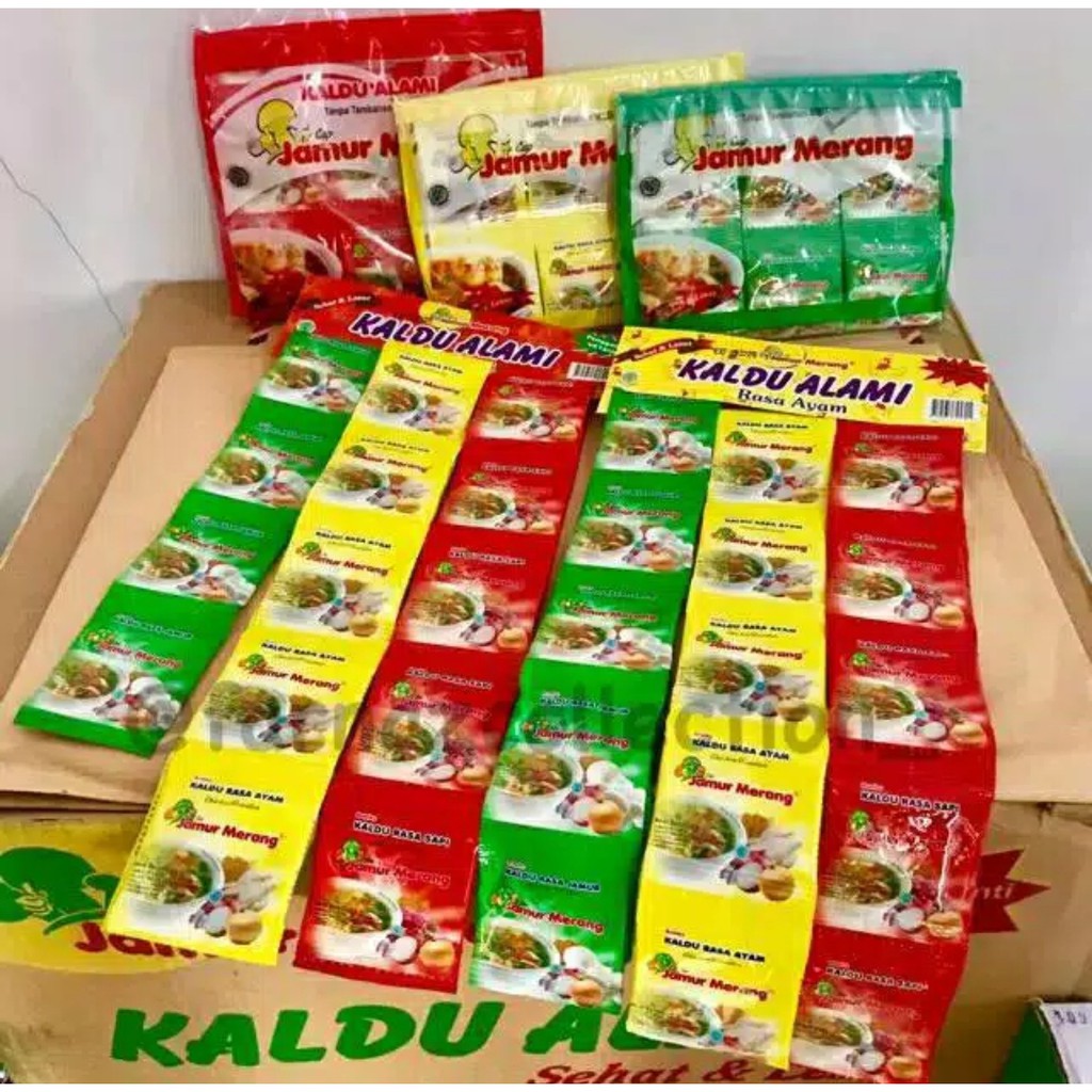 Jual Kaldu Alami Jamur Merang - Penyedap Halal Non MSG 1 pack - 30 ...