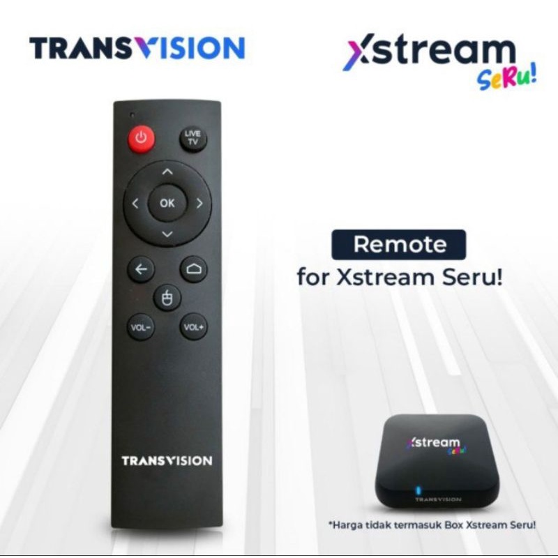 Jual REMOT TRANSVISION XSTREAM SERU ANDROID BOX REMOTE EXTREAM ORIGINAL | Shopee Indonesia