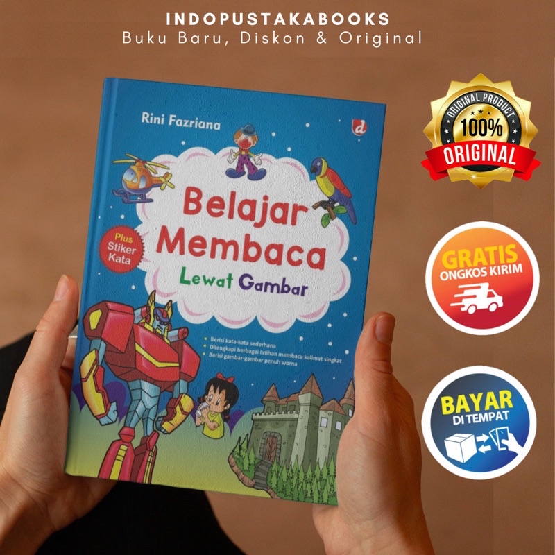 Jual Buku Belajar Membaca Lewat Gambar - Original | Shopee Indonesia