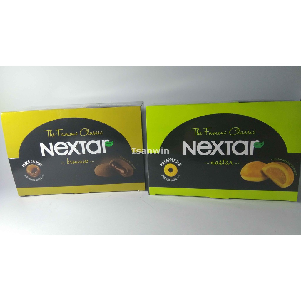 Jual Biskuit Nextar (Nanas/ Brownies) Kemasan Box (10 x 42 gr) | Shopee Indonesia