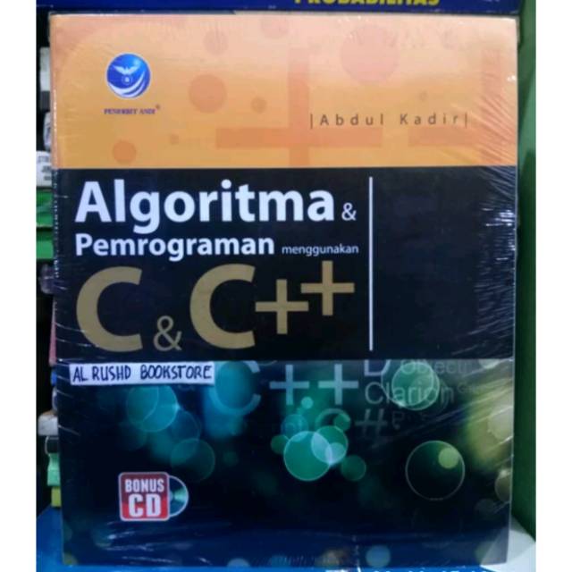 Jual Buku Original☆ALGORITMA dan PEMROGRAMAN Menggunakan C, C++ (+CD ...