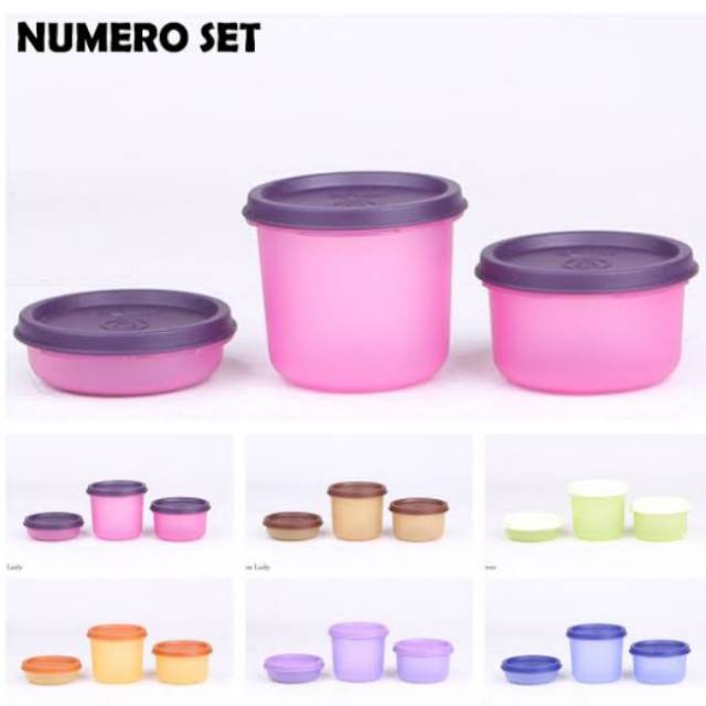 Jual Numero Set, Dos Round, Uno Round - TwinTulipware toples penyimpanan snack | Shopee Indonesia