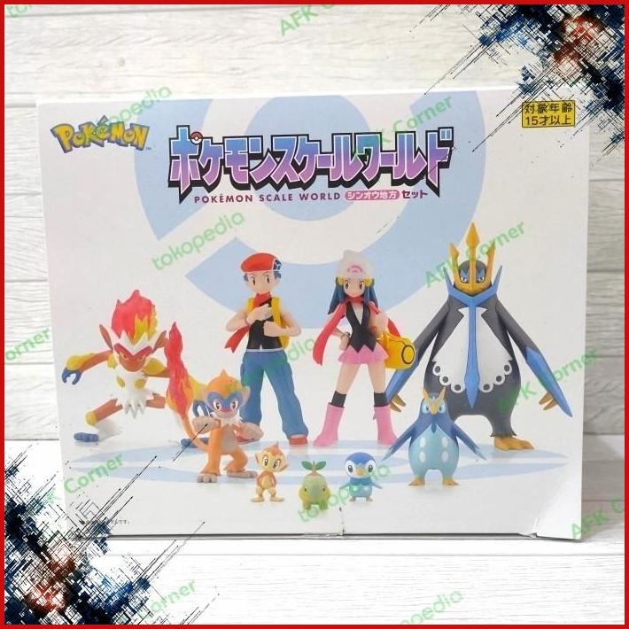 Jual Pokemon Scale World Sinnoh Region ORI Bandai Figure Diamond Pearl Dawn | Shopee Indonesia