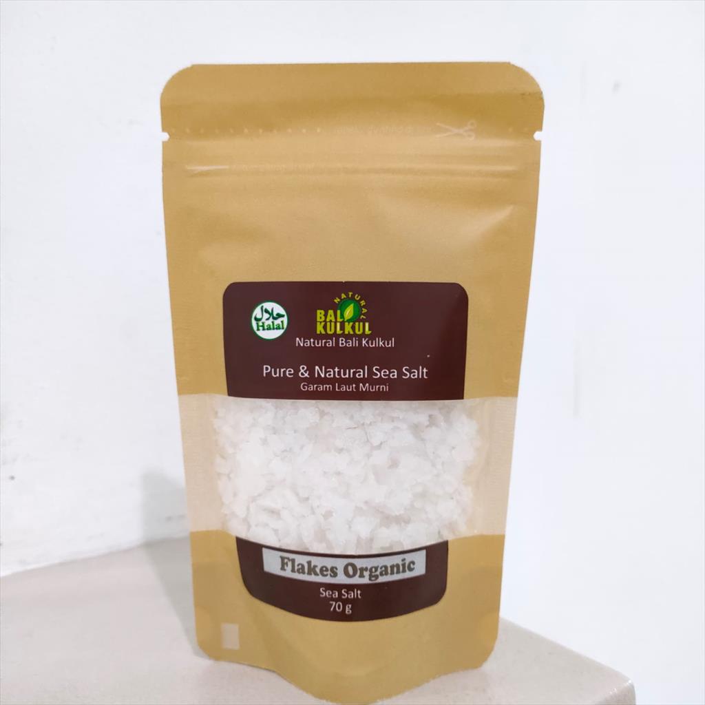 Jual Sea Salt Flakes 70g 150g ( Garam Laut Serpihan ) - Natural Bali ...