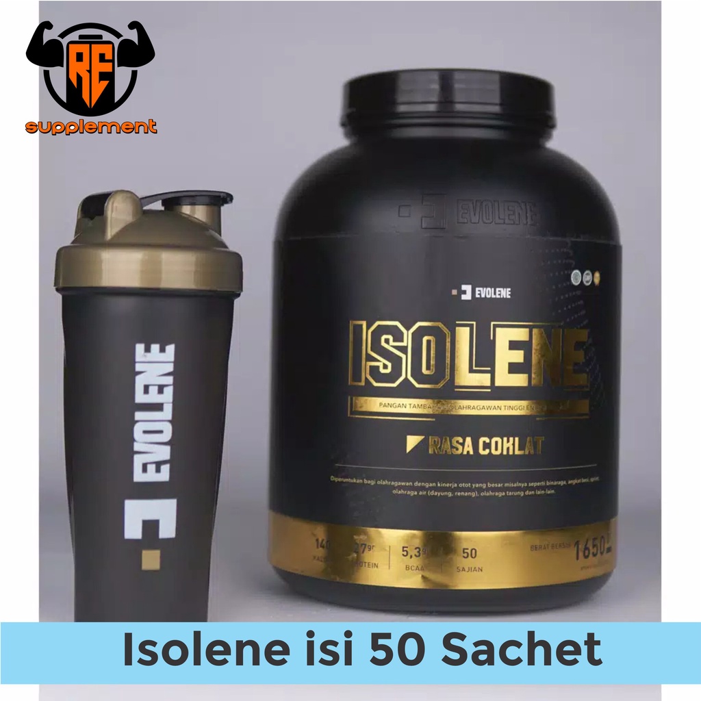 Jual Isolene Evolene 50 Serving - Suplemen Fitness - Suplemen Workout ...