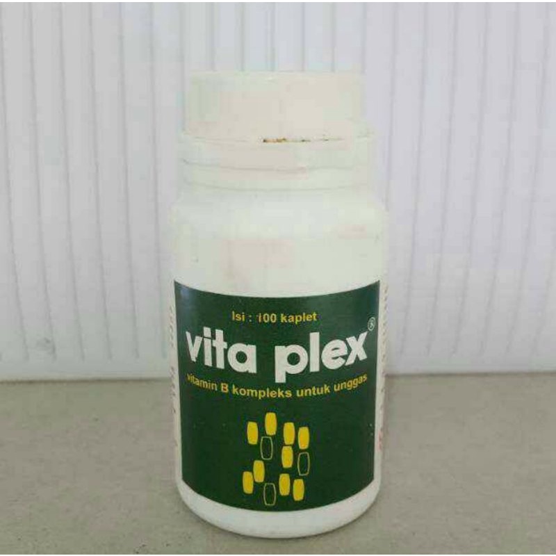 Jual VITA PLEX VITAPLEX VITAPLEKS PLEKS 100 kaplet VITAMIN B KOMPLEKS ...