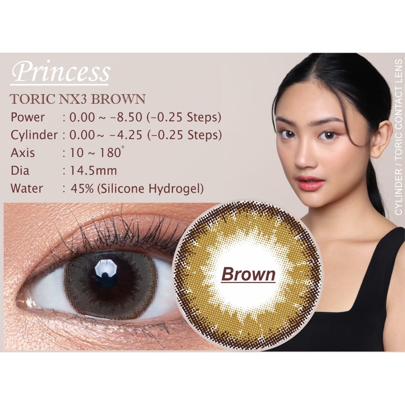Jual Softlens Cylinder / Toric contact lens /softlens korea / softlens ...