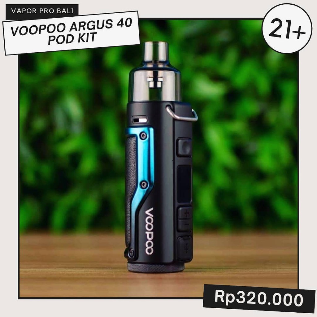 Jual Authentic Voopoo Argus 40W Pod Kit | Shopee Indonesia