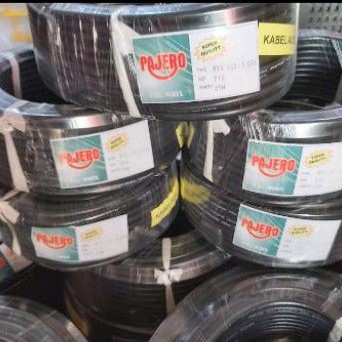 Jual Kabel listrik hitam 2x2,5 25 meter/ kabel listrik serabut 2x2,5 ...