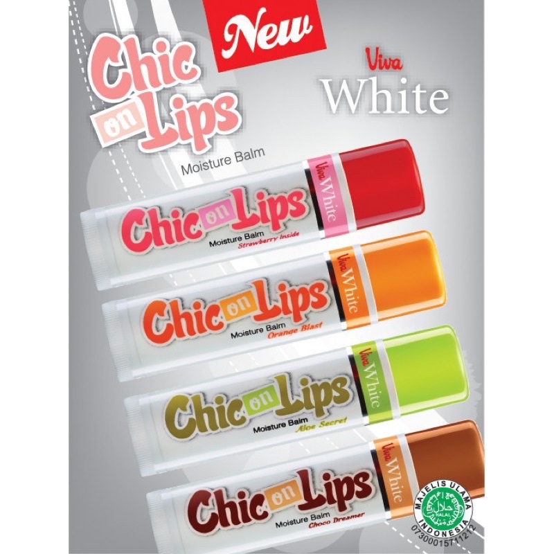 Jual CHIC ON LIPS LIPBALM VIVA | Shopee Indonesia