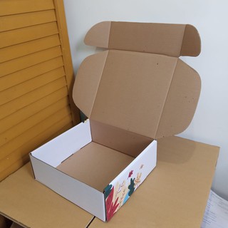 Jual Box 27x27x10 cm (Puding) kardus/Karton/Paking/Polos/Hampers/Boneka ...