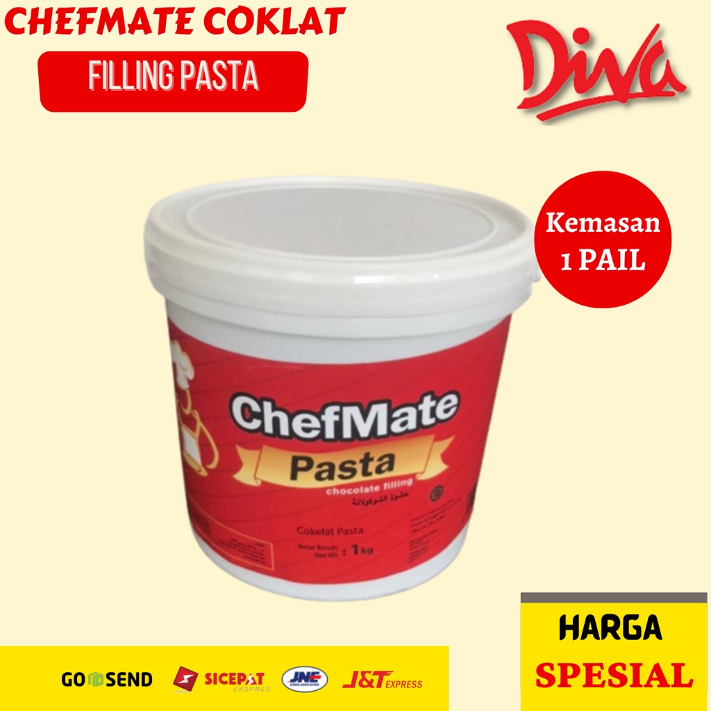 Jual ChefMate Chocolate Pasta 1 Kg / Pasta Coklat Chefmate | Shopee ...
