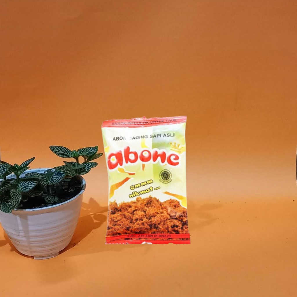 Jual Abon sapi merk Abone sachet 20 gram | Shopee Indonesia