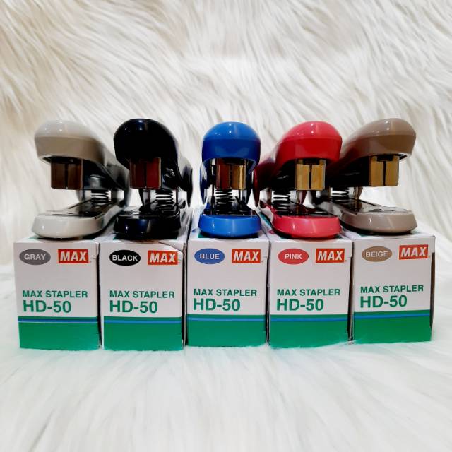 Jual STAPLER MAX HD-50 (WARNA RANDOM) | Shopee Indonesia
