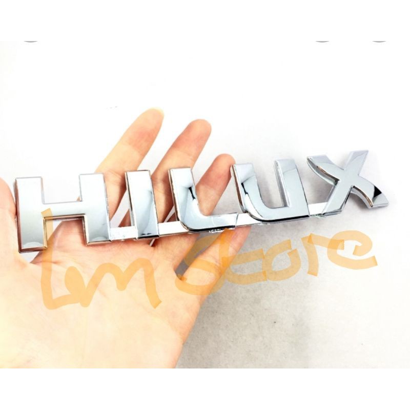 Jual Emblem 3D Chrome Logo HILUX | Shopee Indonesia