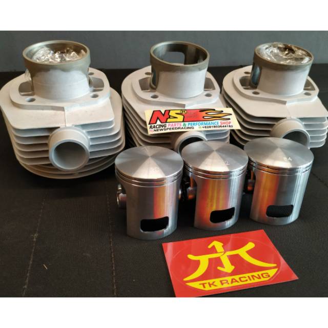 Jual Blok racing vespa tk racing 62mm | Shopee Indonesia