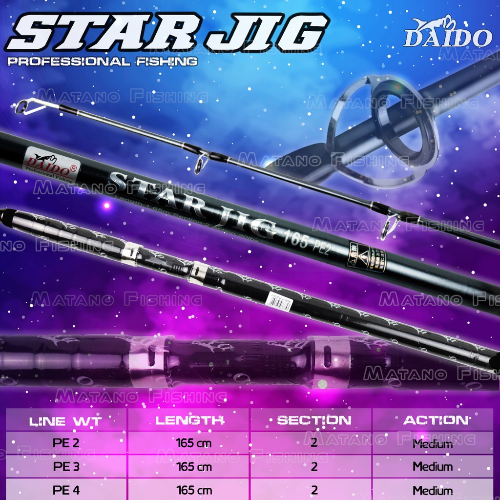 Jual JORAN DAIDO STAR JIG 165 CM | Shopee Indonesia