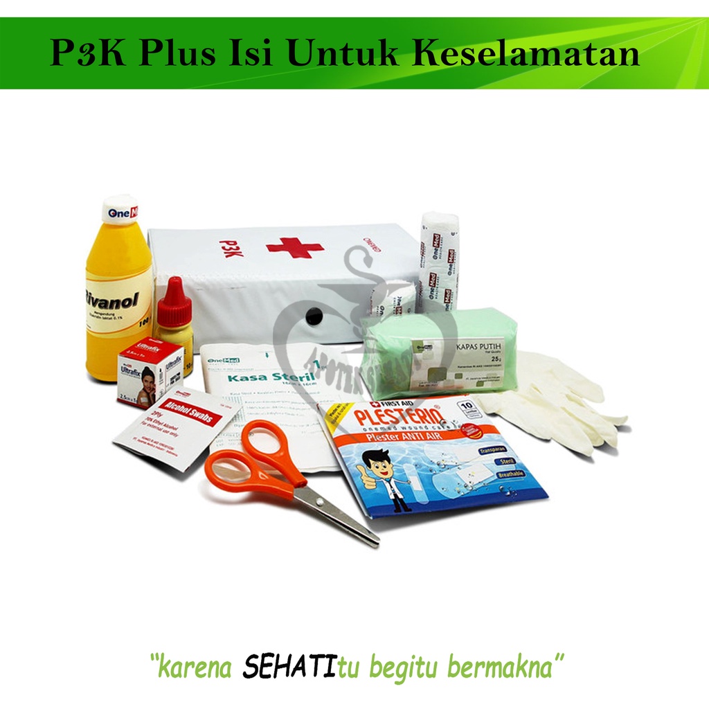 Jual Kotak P3k Plus Isi Onemed Original | Shopee Indonesia