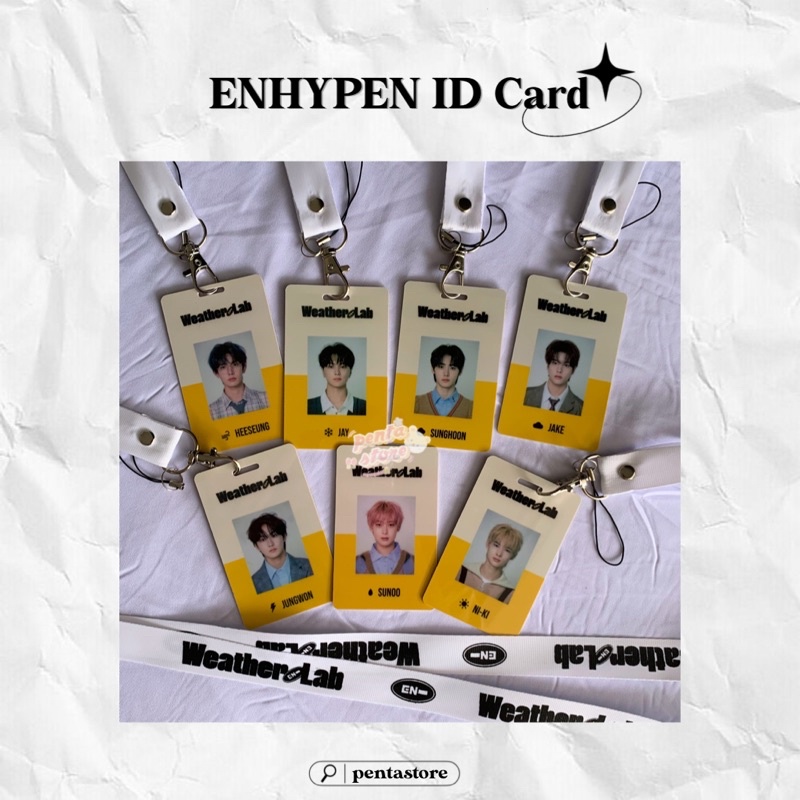 Jual ENHYPEN ID Card Lanyard | Shopee Indonesia