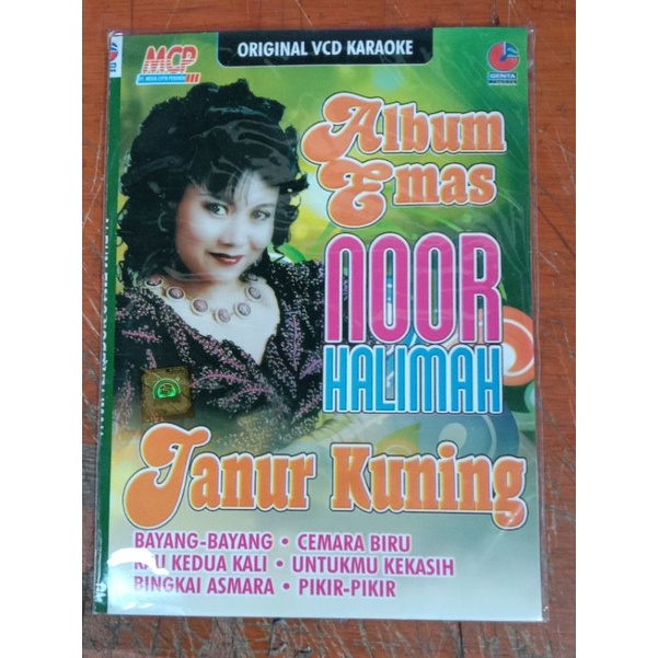 Jual Kaset Vcd Original lagu Album emas Noor Halimah | Shopee Indonesia