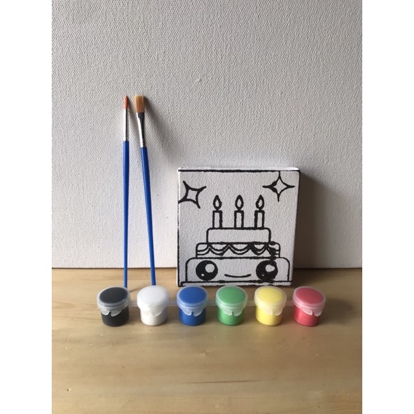 Jual kanvas lukis 10x10cm canvas board seketsa uk 10x10cm kanvas lukis ...